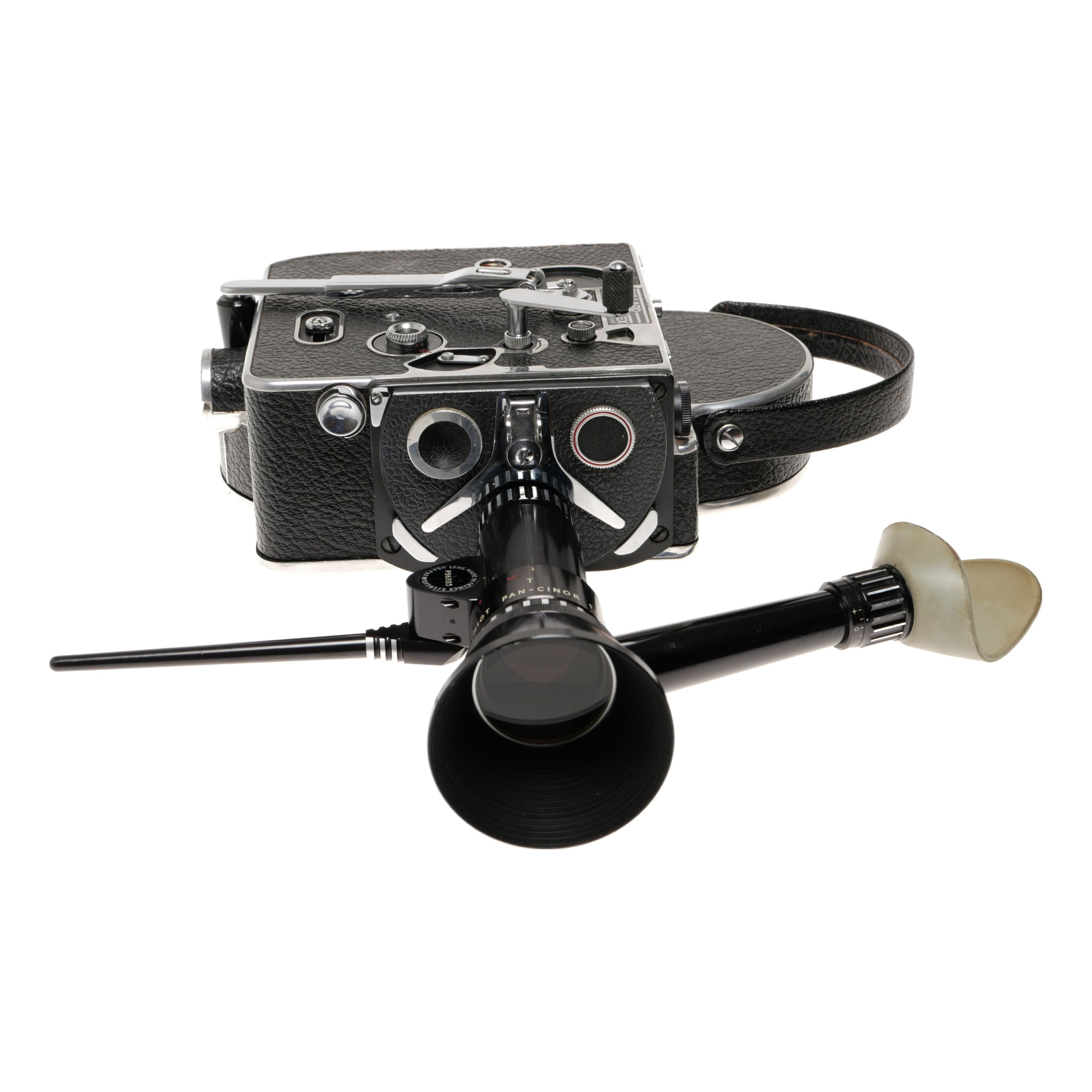 Bolex H8 8mm Cine Camera Pan-Cinor Angenieux PARTS/DISPLAY