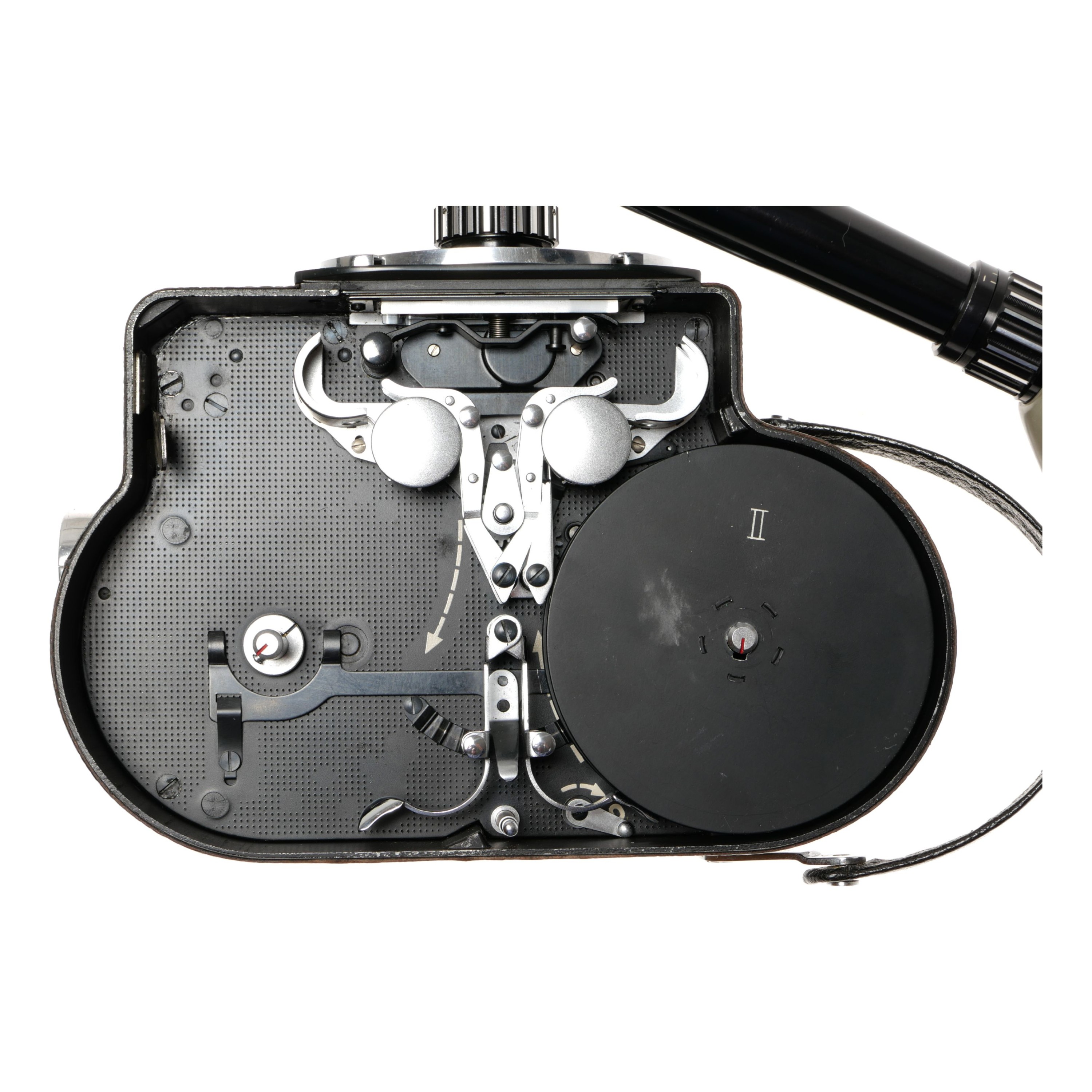 Bolex H8 8mm Cine Camera Pan-Cinor Angenieux PARTS/DISPLAY
