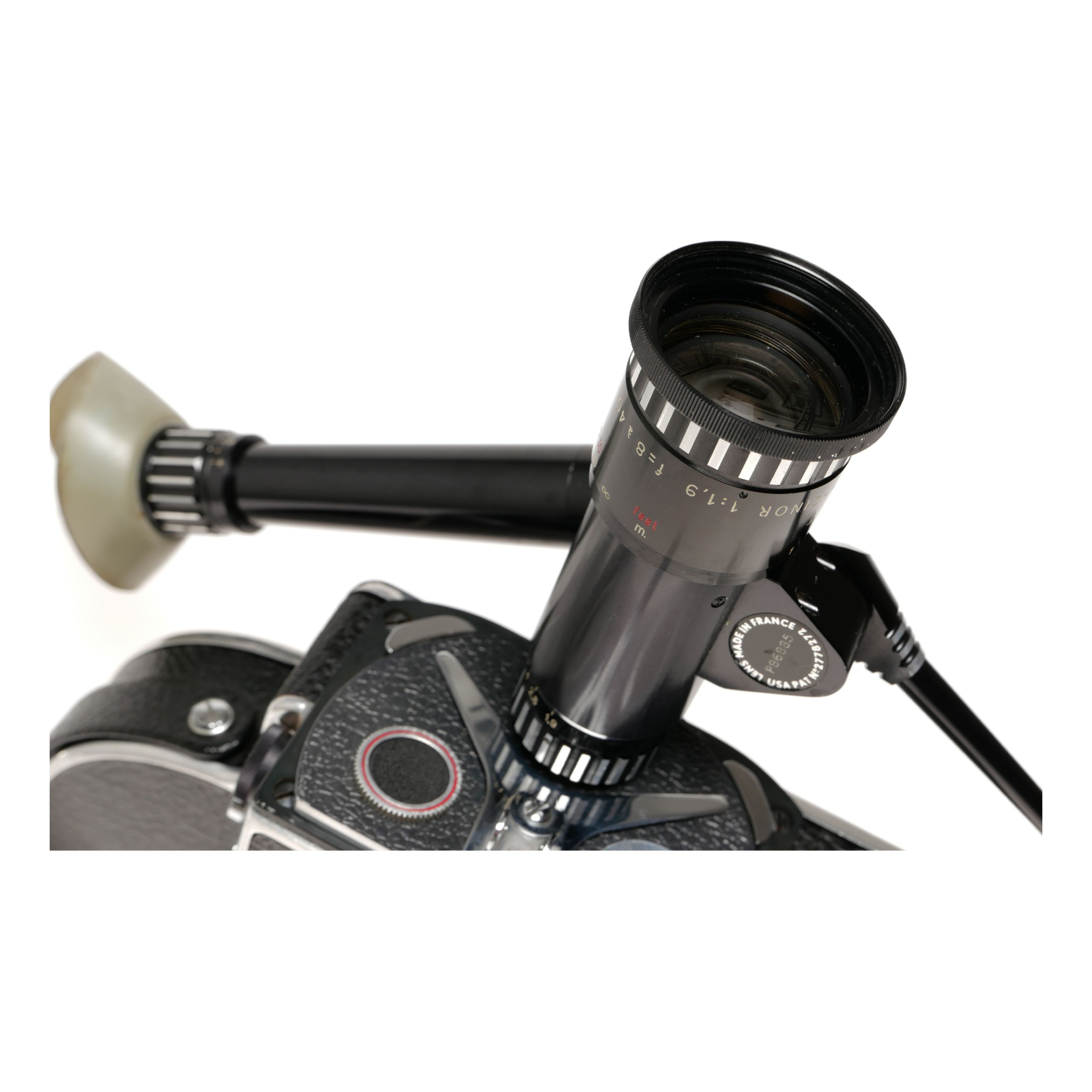 Bolex H8 8mm Cine Camera Pan-Cinor Angenieux PARTS/DISPLAY