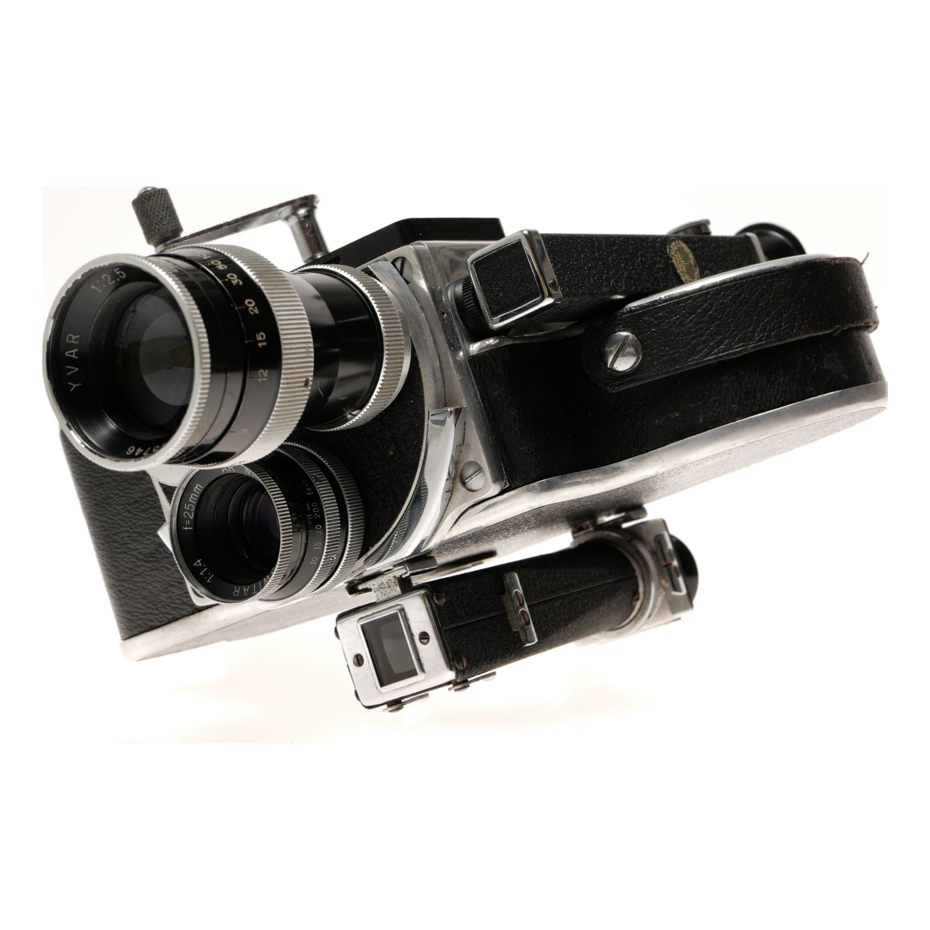 Bolex H16 Deluxe 16mm Movie Camera 2 Lens Kit