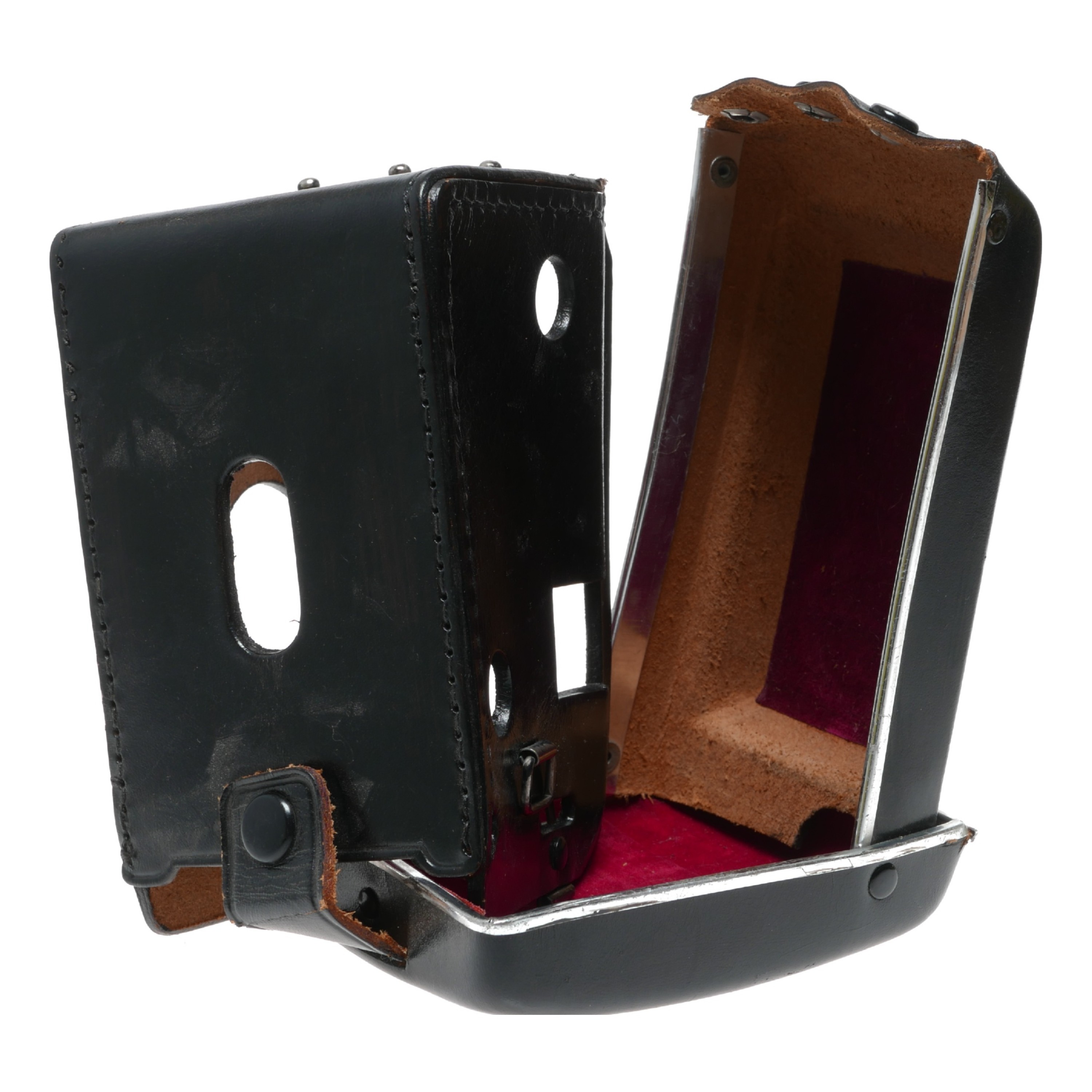 TLR Yashica Classic film camera antique leather case in used condition ...